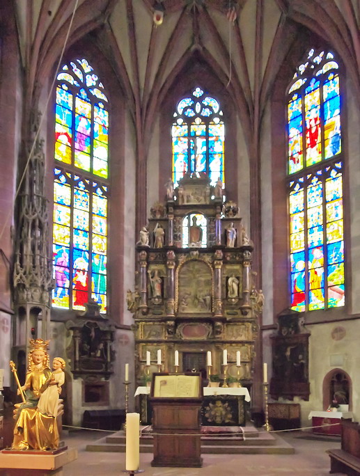 Basilique Saint-Denis et Saint-Valentin, de Kiedrich im Rheingau ...