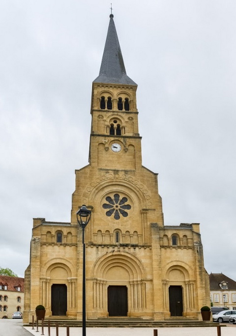 Église Sacré-Coeur, Charolles (Saône-et-Loire), France