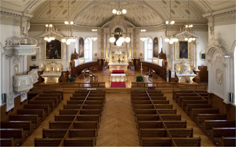 Église de la Présentation-de-la-Sainte-Vierge, La Présentation, Qué.