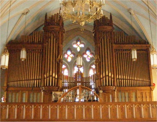 Calendrier des concerts d'orgue et autres activités reliées à l'orgue